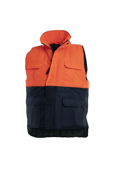 FREEZER VEST - ORANGE - Hepworths