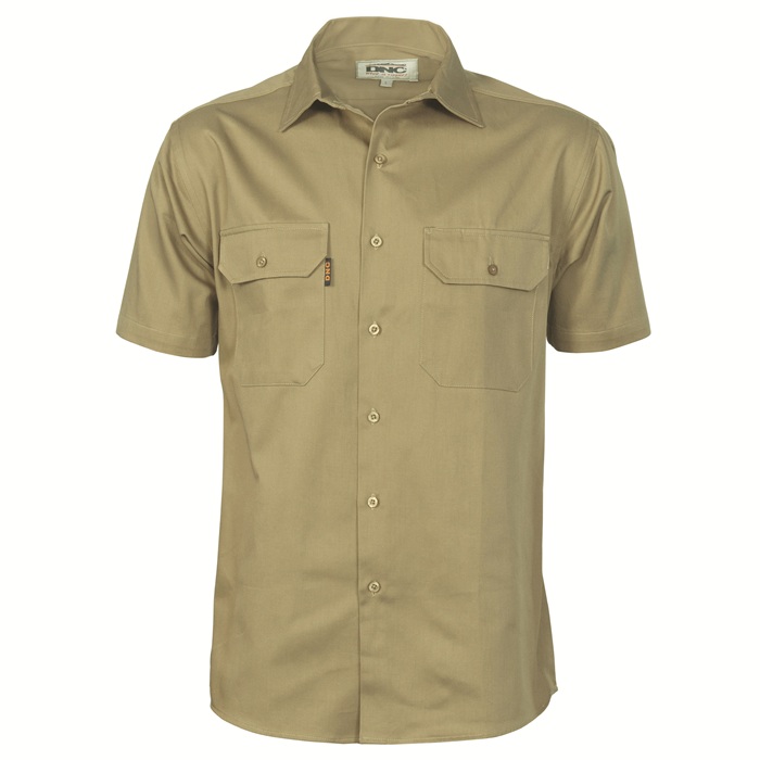 DNC COOL BREEZE WORK SHIRT - SHORT SLEEVE - Hepworths